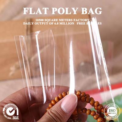 China Anti Static Flat Poly Bag Shockproof For Capacitors Resistors Tiny Electronic Components for sale