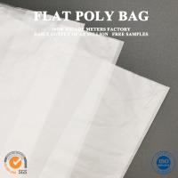China Disposable Light Flat Poly Bag For Stationery Stickers Badges Handicraft Ornaments Sorting for sale