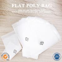 China Disposable Light Flat Poly Bag For Stationery Stickers Badges Handicraft Ornaments Sorting for sale