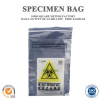 China Leakproof Disposable Specimen Bag with Biohazard Printing for Hospital Clinical Blood and Urine Sample Transport for sale