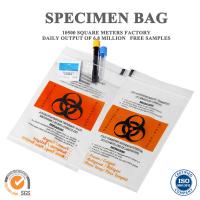 China Double Layer Reinforced Specimen Bag Puncture Resistant for Laboratory Tissue and Pathological Specimen Storage for sale