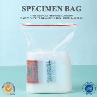 China Color Labeled Biohazard Specimen Bag Anti-leakage for Infectious Samples and Epidemic Sampling Collection for sale
