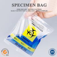 China Sterile Grade Transparent Specimen Bag Easy Identification for Veterinary Animal Specimen Sampling Packing for sale