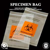 China Thickened Waterproof Specimen Bag Anti-spill for Epidemic Prevention Field Sampling Specimen Collection for sale