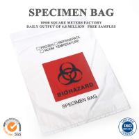 China Thickened Waterproof Specimen Bag Anti-spill for Epidemic Prevention Field Sampling Specimen Collection for sale