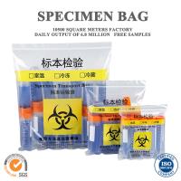 China Reinforced Edge Tearproof Specimen Bag for Large Volume Biological Specimen Temporary Sealed Storage for sale