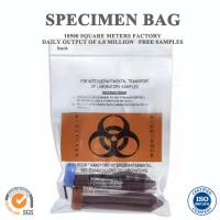 China Custom Label Area Specimen Bag Convenient for Writing Patient Info in Hospital and Diagnostic Labs for sale