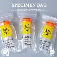 China Odor Isolating Medical Specimen Bag Secure Closure for Infectious Biological Samples Classification for sale