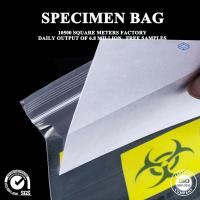 China Odor Isolating Medical Specimen Bag Secure Closure for Infectious Biological Samples Classification for sale
