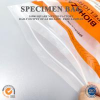 China Absorbent Lined Specimen Bag Double Layer Anti-leakage for Liquid Clinical Samples Transportation for sale