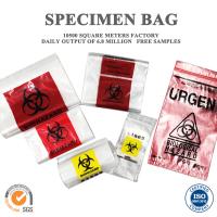 China Veterinary Clear Specimen Bag Sterile Safe for Animal Blood Samples and Farm Disease Detection Specimens for sale