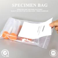 China Small Portable Specimen Pouch Dustproof for Oral Swabs, Nasal Swabs Rapid Test Sample Packaging for sale