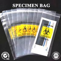 China Multi-size Wholesale Medical Specimen Bag Tear Resistant for Laboratory Daily Specimen Collection for sale