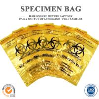 China Standard Medical Specimen Transport Bags Leakproof For Infectious Clinical Specimen Packaging for sale