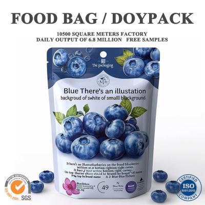 China Frosted Semi-Transparent Odor Proof Multi-Layer Laminate Stand Up Zipper Pouch for Food Packaging for sale