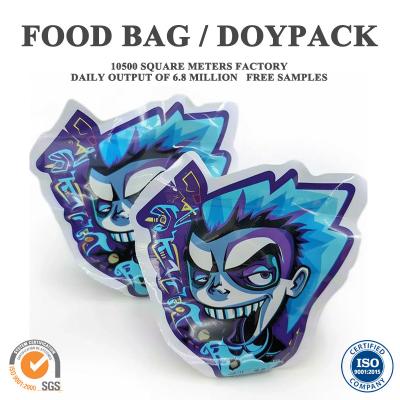 China Multi-Layer Laminate Stand Up Pouch with Resealable Zipper for Food-Grade Safety Packaging for sale