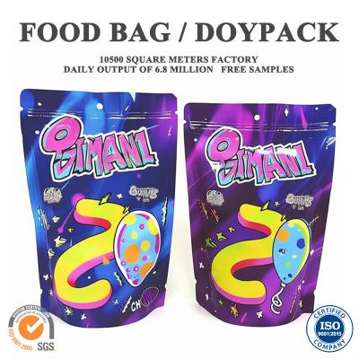 China Recyclable PE Laminated Stand Up Pouch with Odor Proof Multi-Layer Laminate for Food Packaging for sale