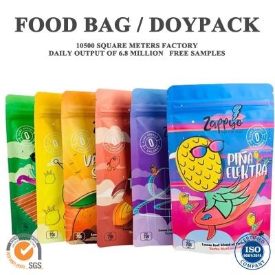 China Odor Proof Multi-Layer Laminate Stand Up Pouch with Resealable Zipper for Strong Flavor Spice Packaging for sale