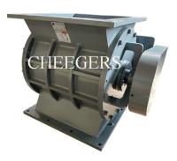 China Square Rotary Discharge Valve 400x400mm 8 Blades Star Unloader for Bulk Solids for sale