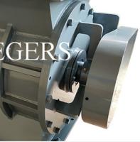 China Square Rotary Discharge Valve 400x400mm 8 Blades Star Unloader for Bulk Solids for sale