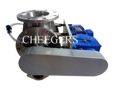 China SS304 Blow Through Rotary Valve 5.5L 5 Ton/H for Powder Conveying for sale