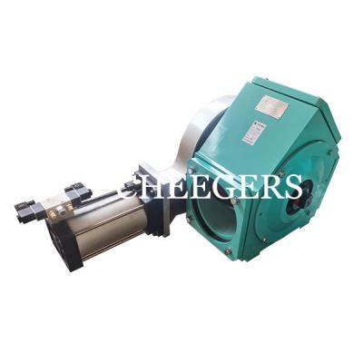 China Pneumatic Diverter 2 Way Transfer Valve Medicine Plug Diverter Valve for sale