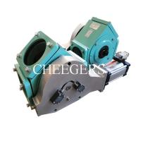 China DN400 Pneumatic Plug Diverter Valve Double Way for Bulk Solids Conveying for sale