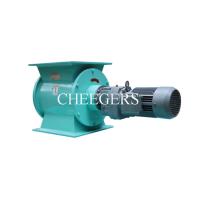 China Normal Pressure Rotary Discharge Valve Star Shaped 200 Tons/h Airlock Feeder 12L for sale