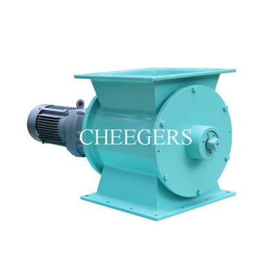China Normal Pressure Rotary Discharge Valve Star Shaped 200 Tons/h Airlock Feeder 12L for sale