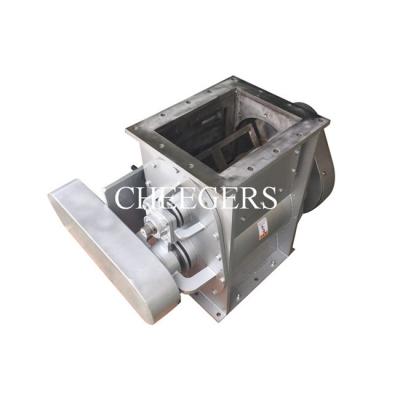 China 20 Tons/hr Self Cleaning Rotary Valve For Sticky Materials for sale