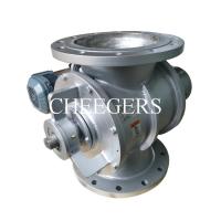 China Dust Collector Rotary Valve 20 Inch Fly Ash Discharge 200 Ton per Hour for sale