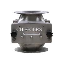 China Drawer Type Magnetic Drum Separator 12000 Gauss 150mm Flange for sale