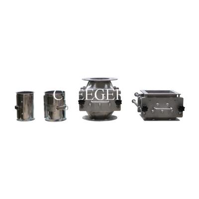 China DN100 Magnetic Selector CE Stainless Steel Magnetic Separator for sale