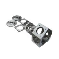 China Plastic Particles Plug Diverter Valve Stainless Steel DN65 for sale