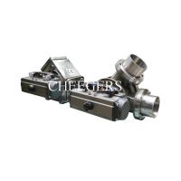 China 300mm Q235A Plug Diverter Valve Direction Changing Bulk Conveying for sale
