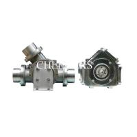China DN200 Pneumatic Diverter Valve Stainless Steel 304 Double Actuator for Powder for sale