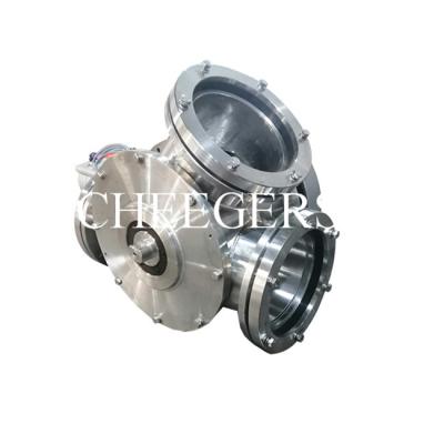 China CE 2 Way Diverter Valve One Way Out Pellets Transportation for sale