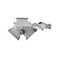 China Square Flanged Plug Diverter Valve SS316L Minerals Conveying for sale