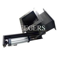 China Stainless Steel Three Way Plug Valve 300x300mm for Pneumatic Conveying Systems for sale