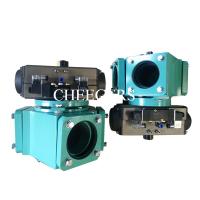 China Pneumatic Plug Diverter Valve 2 Way Cylinder Drive for Pneumatic Conveying Systems 65mm to 203mm for sale
