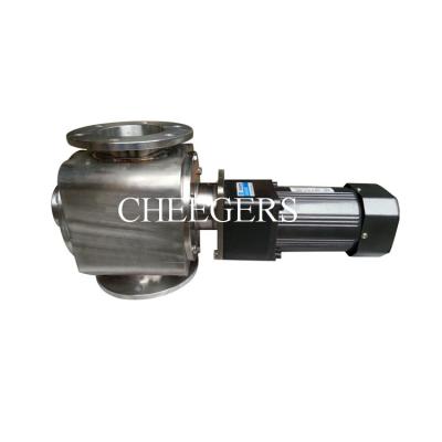 China SUS316 Micro Rotary Valve DN80-DN100 600kg/h for Coffee Beans Material Handling for sale