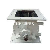 China Square 30rpm Rotary Airlock Dust Collector 16Mn Steel Materials Discharge Valve 5L-16L for sale