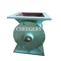 China SS400 Steel Rotary Feeder Valve 6 Inch for Wood Pellet Timber Pneumatic Conveying for sale