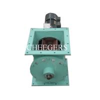 China SS400 Steel Rotary Feeder Valve 6 Inch for Wood Pellet Timber Pneumatic Conveying for sale
