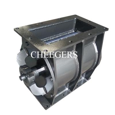 China Volumetric Metering 10 Inch Rotary Airlock Valve 30rpm Dust Collector for Powder for sale