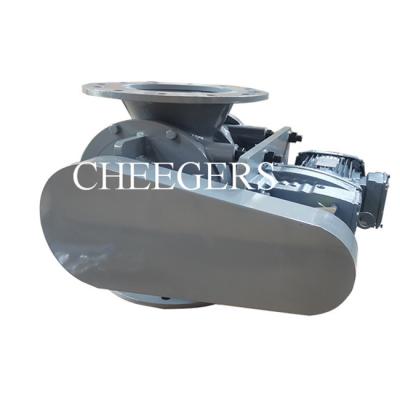China Q235 Steel Rotary Airlock Valve 0.2mm for Corn Grits Discharge 5L-16L for sale
