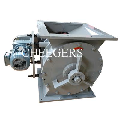 China NM500 Heavy Duty Rotary Airlock Feeder 0.06mm Clearance Abrasion Resistant for Coal Dust Conveying for sale
