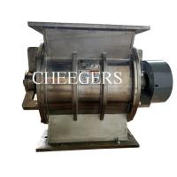 China SS316 Rotary Feeder Valve 50rpm with Adjustable Steel Tips for Pasta for sale