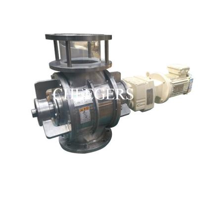 China 16 Inch Heavy Duty Dust Collector Rotary Valve Airlock Feeder 5L to 16L for sale