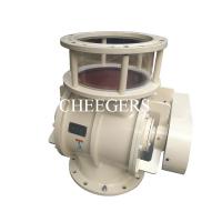 China Tungsten Carbide Dust Collector Rotary Valve Airlock Feeder 0.12mm Clearance 0.35KW for sale